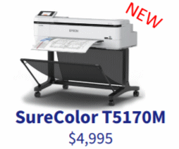 Epson T5170M Large Format Printer-Scanner